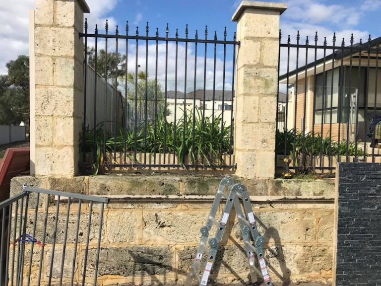 Quality & Stylish Brick Fences in Perth | Mahers Fencing