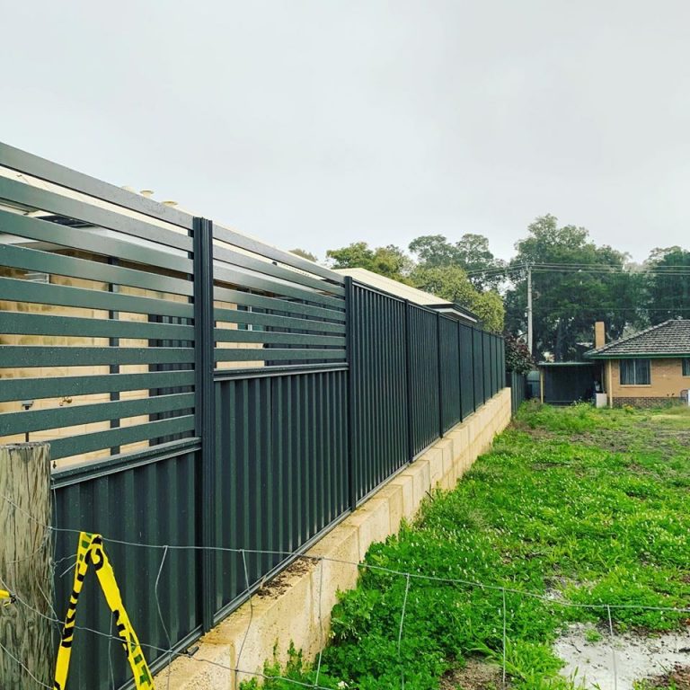 Aluminium Slat Fencing Perth - Mahers Fencing